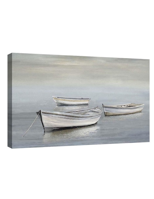 Pintura Una flota bastante técnica mixta Cuadros Jr Costa 1