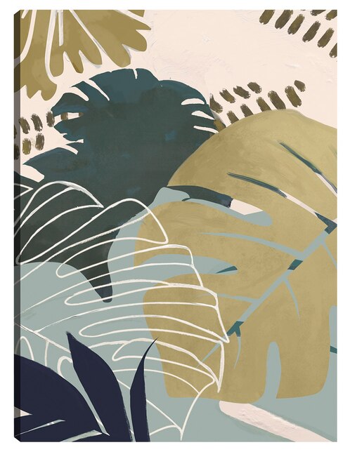 Cuadro decorativo Sueños De La Isla I técnica mixta Cuadros Jr Floral 1