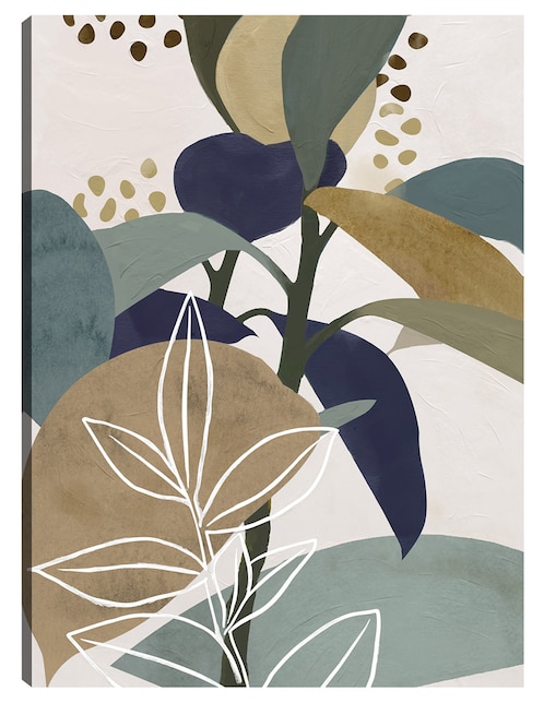 Cuadro decorativo Sueños De La Isla II técnica mixta Cuadros Jr Floral 1