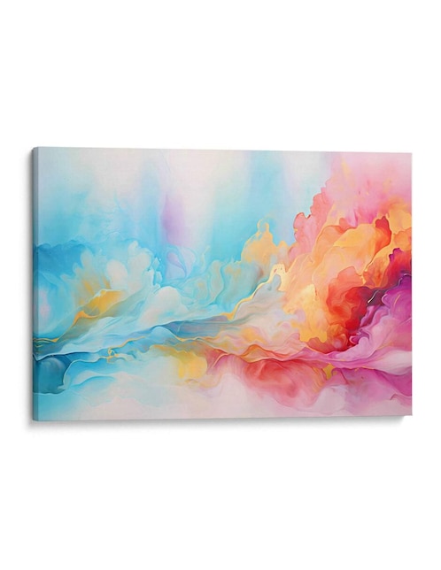 Cuadro decorativo Canvas Lab arcoíris sereno por obed pereyra 1