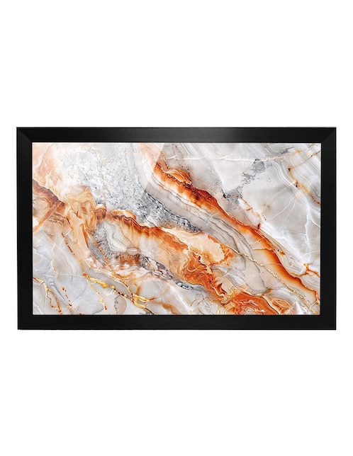 Cuadro decorativo Pixelarte mármol 1