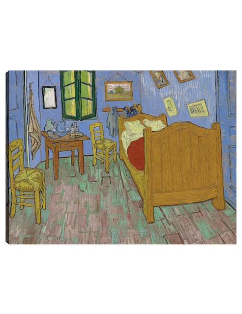 Cuadro decorativo El dormitorio (1889) técnica mixta Cuadros Jr Formas 1