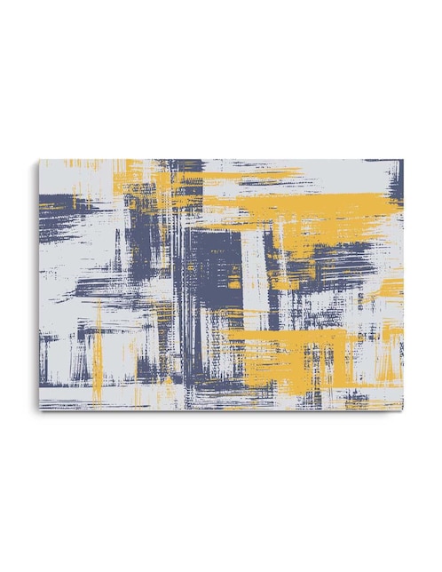 Cuadro decorativo Canvas Art Trazos de Eclosión Vectorial Artística con barniz a registro 1