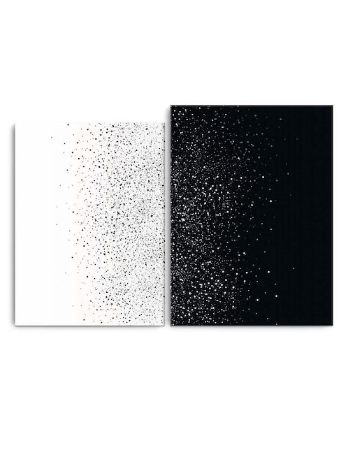 Set cuadro decorativo Canvas Art Universo de Estrellas con Barniz a Registro 1