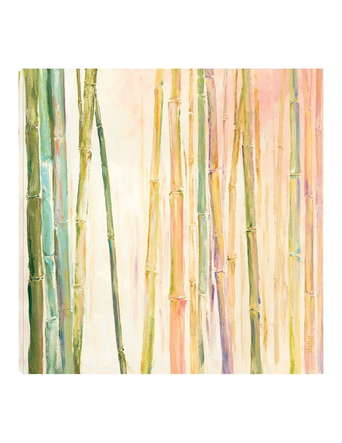 Cuadro decorativo Bambú II técnica mixta Cuadros Jr Primavera 1