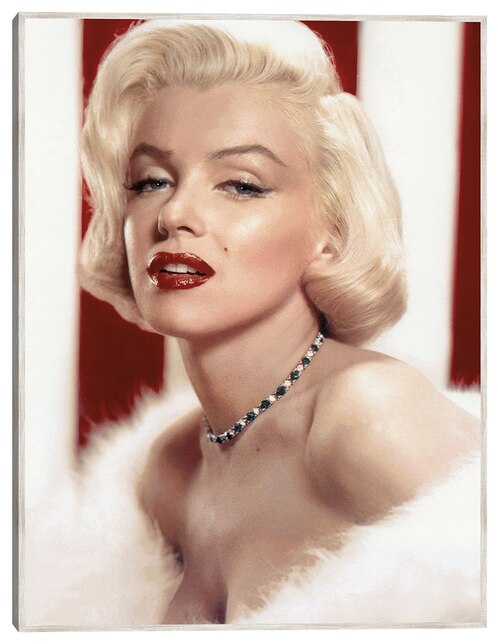 Cuadro decorativo Marilyn Monroe, Revista Photoplay, 1953 técnica mixta Cuadros Jr Gente 1